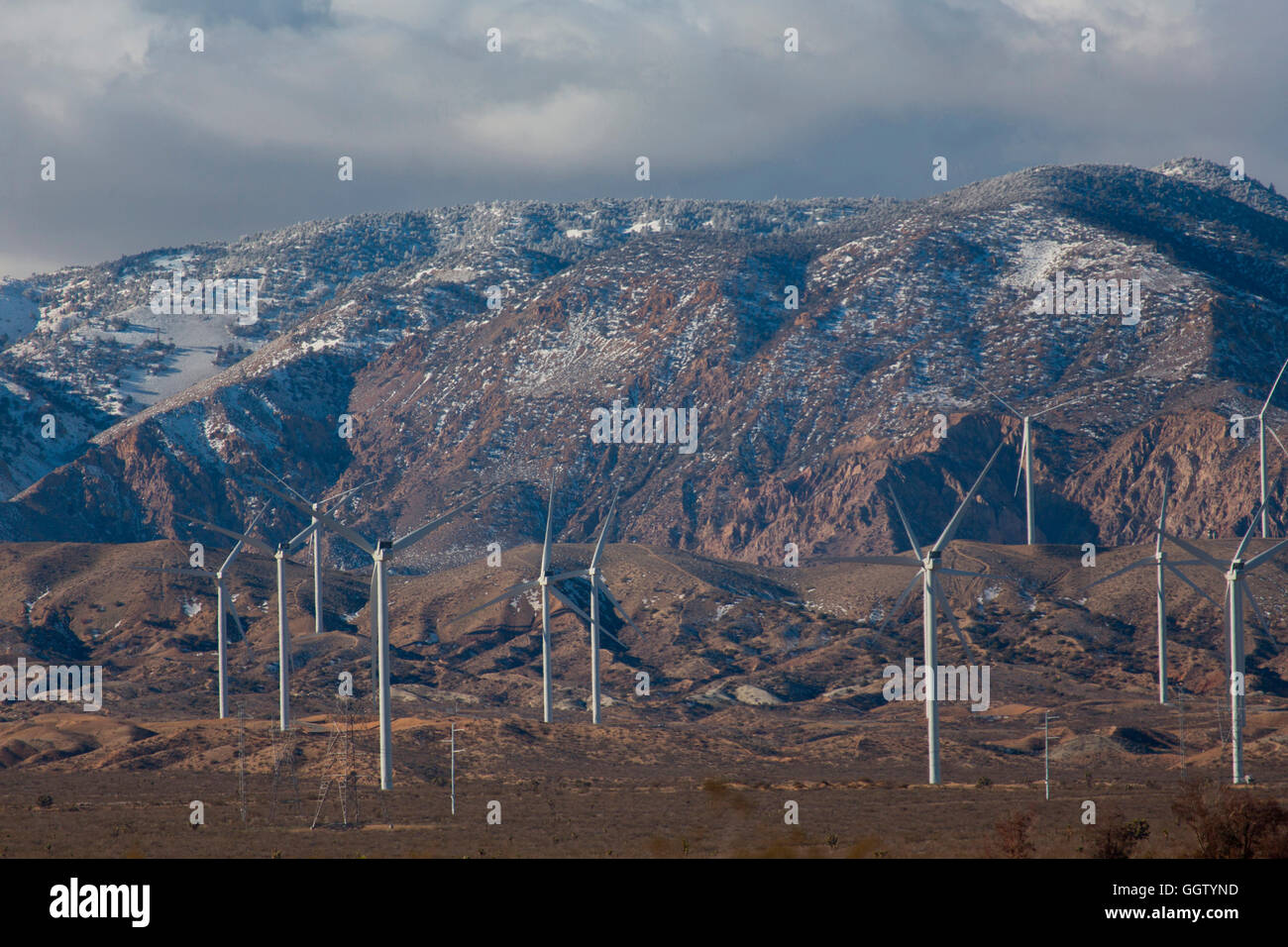 Wind turbine mountain hi-res stock photography and images - Alamy