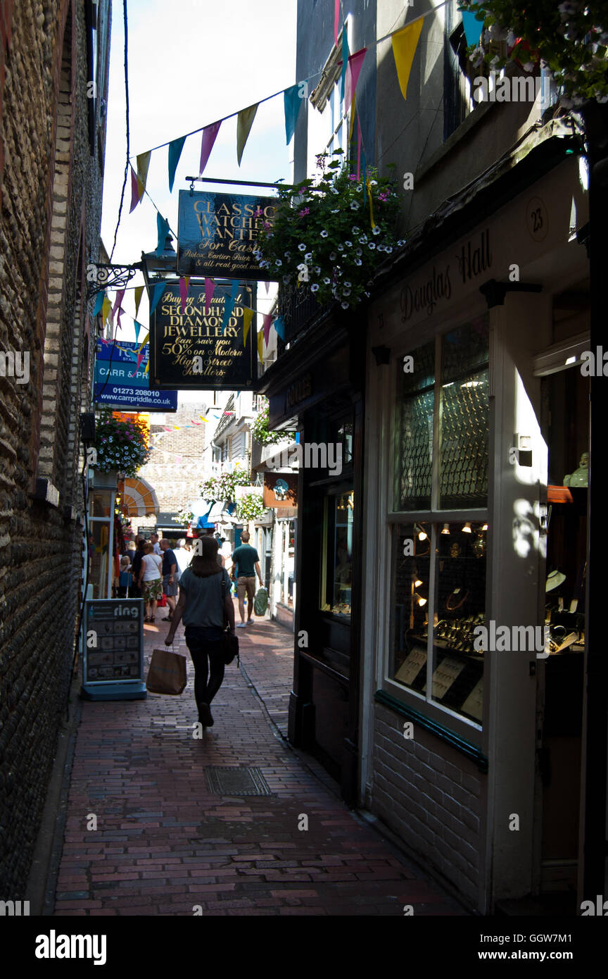 The lanes brighton hi-res stock photography and images - Alamy
