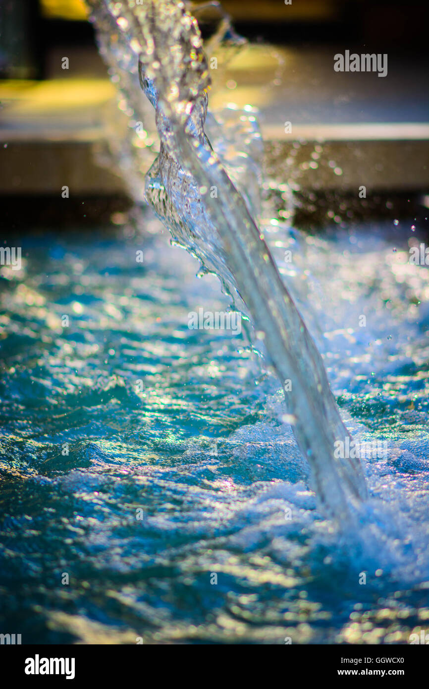 Dropping water in basin Stock Photo - Alamy