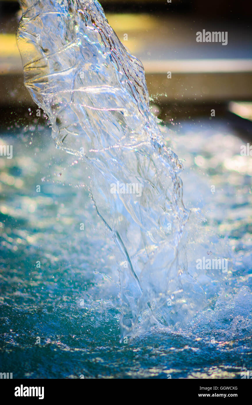 Dropping water in basin Stock Photo - Alamy