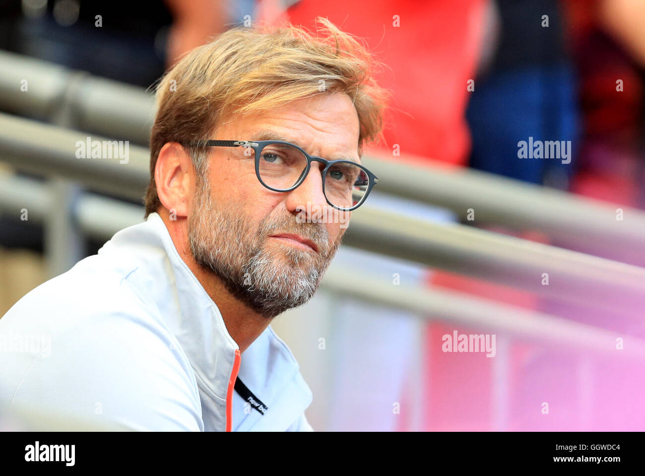 Liverpool manager Jurgen Klopp during the pre-season friendly match at ...
