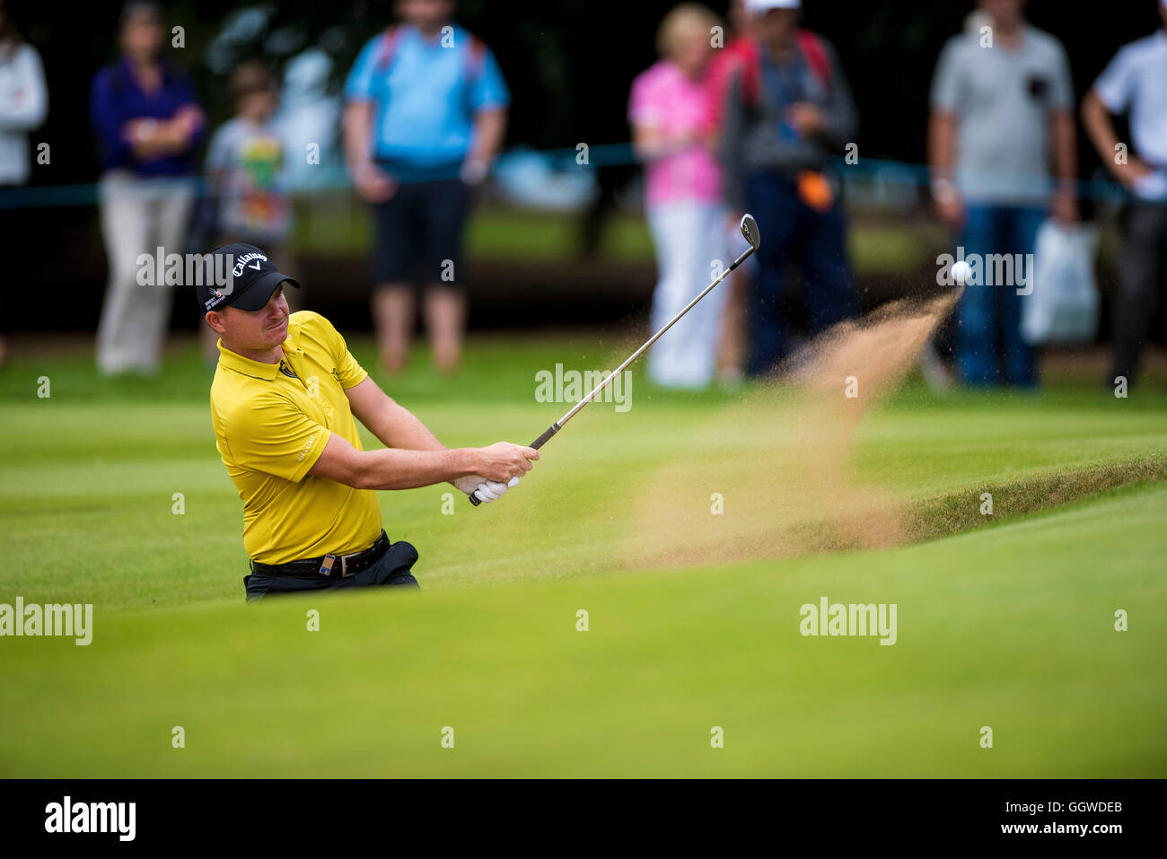 James Morrison during his match against Alex Noren on day three of the ...