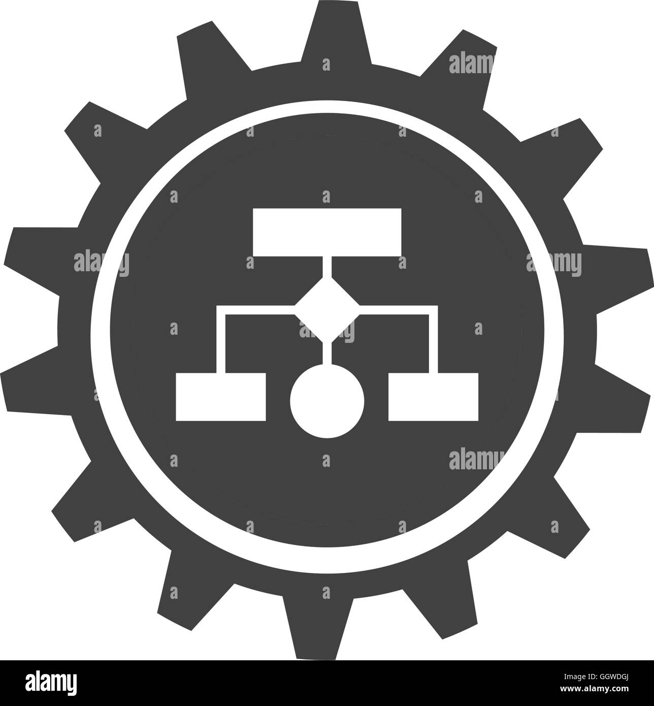 infographic conceptual map data information icon. Vector graphic Stock ...