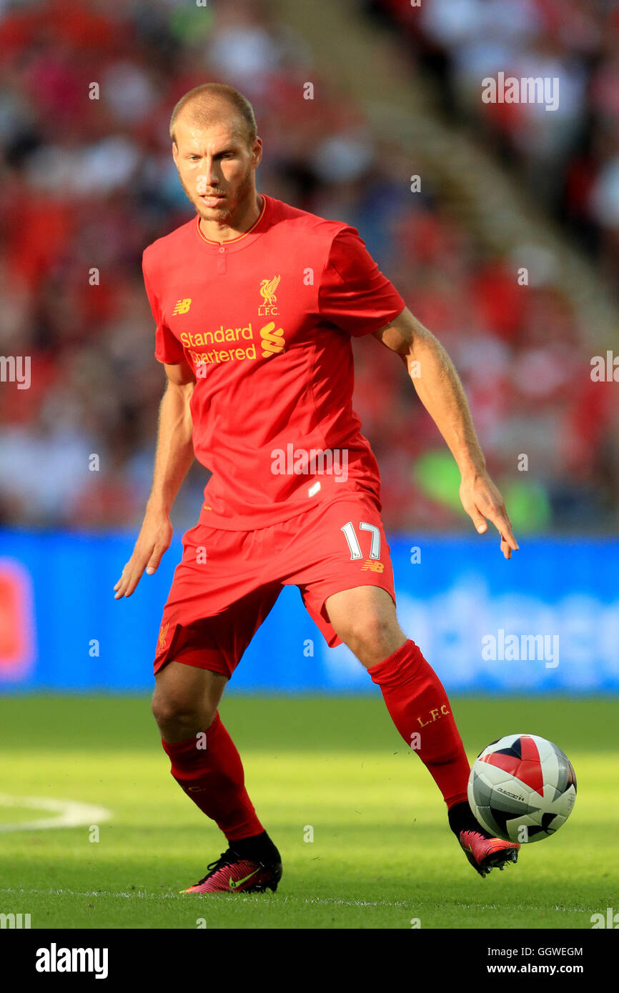 Liverpool's Ragnar Klavan during the pre-season friendly match at ...