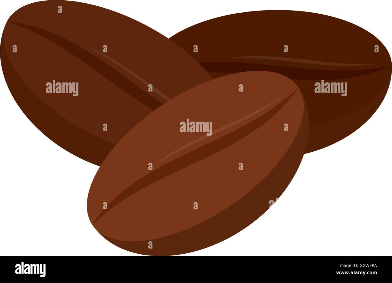 coffe bean time shop product icon. Vector graphic Stock Vector Image ...