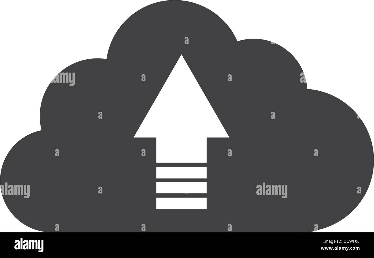cloud computing web internet icon. Vector graphic Stock Vector Image & Art - Alamy