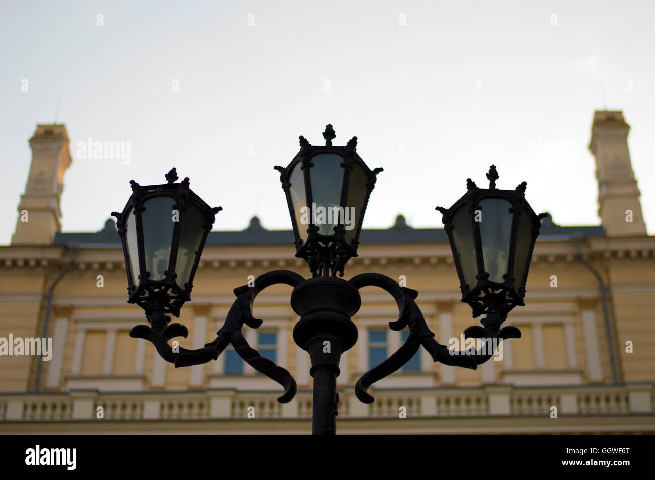 Vintage retro street lantern hi-res stock photography and images - Alamy