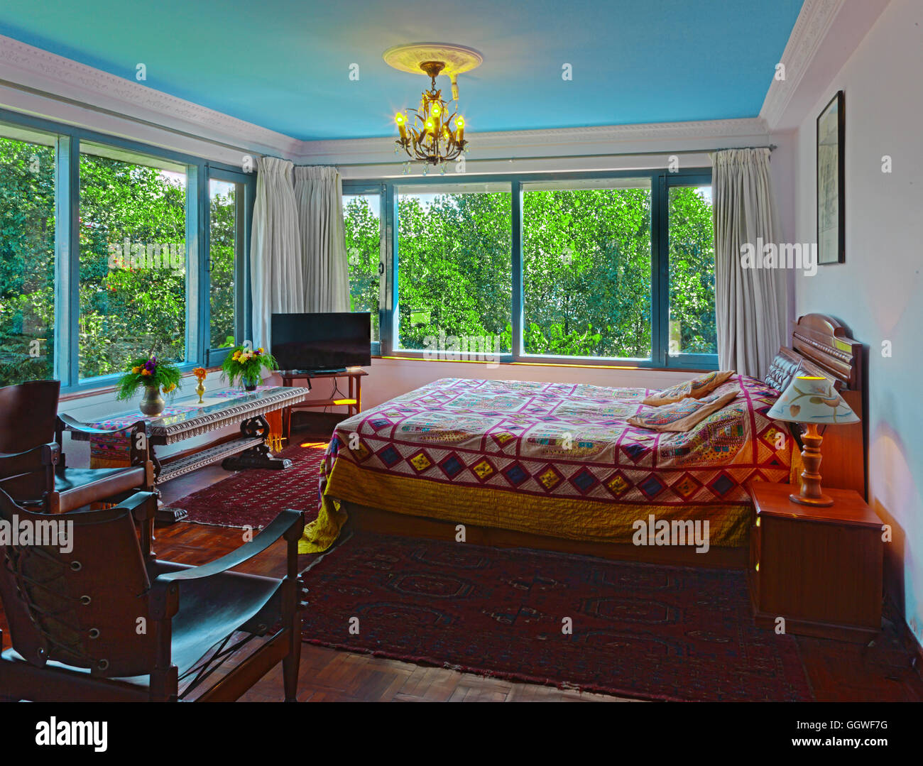Keshab and Sushma Regmi's house - KATHMANDU, NEPAL Stock Photo - Alamy