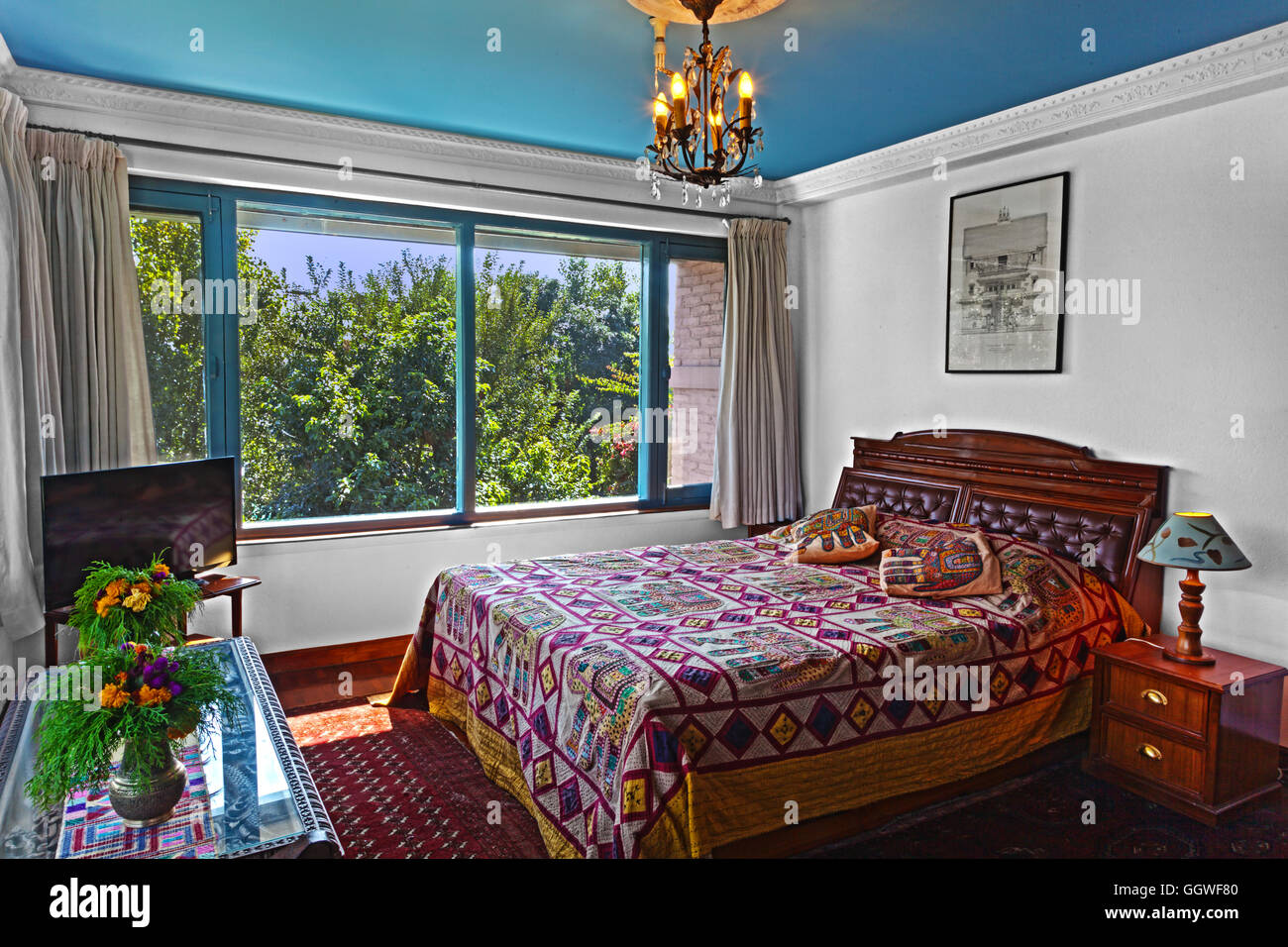 Keshab and Sushma Regmi's house - KATHMANDU, NEPAL Stock Photo - Alamy