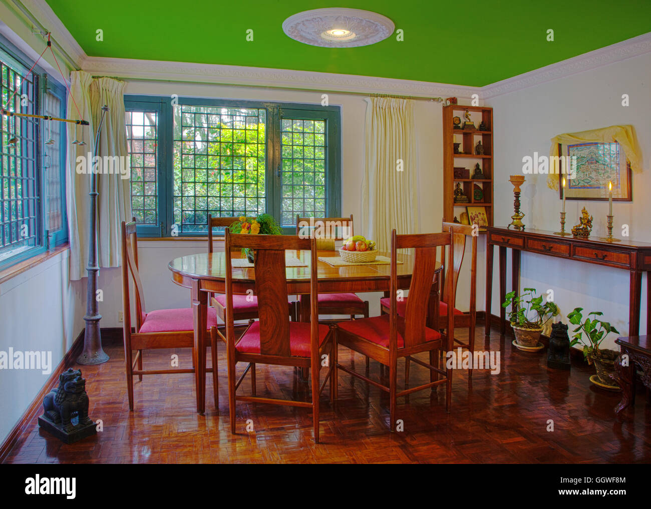 Keshab and Sushma Regmi's house - KATHMANDU, NEPAL Stock Photo - Alamy