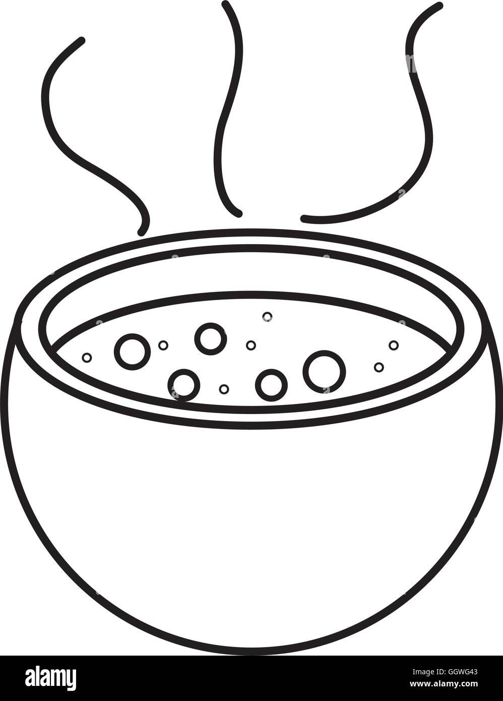 bowl science chemistry laboratory icon. Vector graphic Stock Vector ...