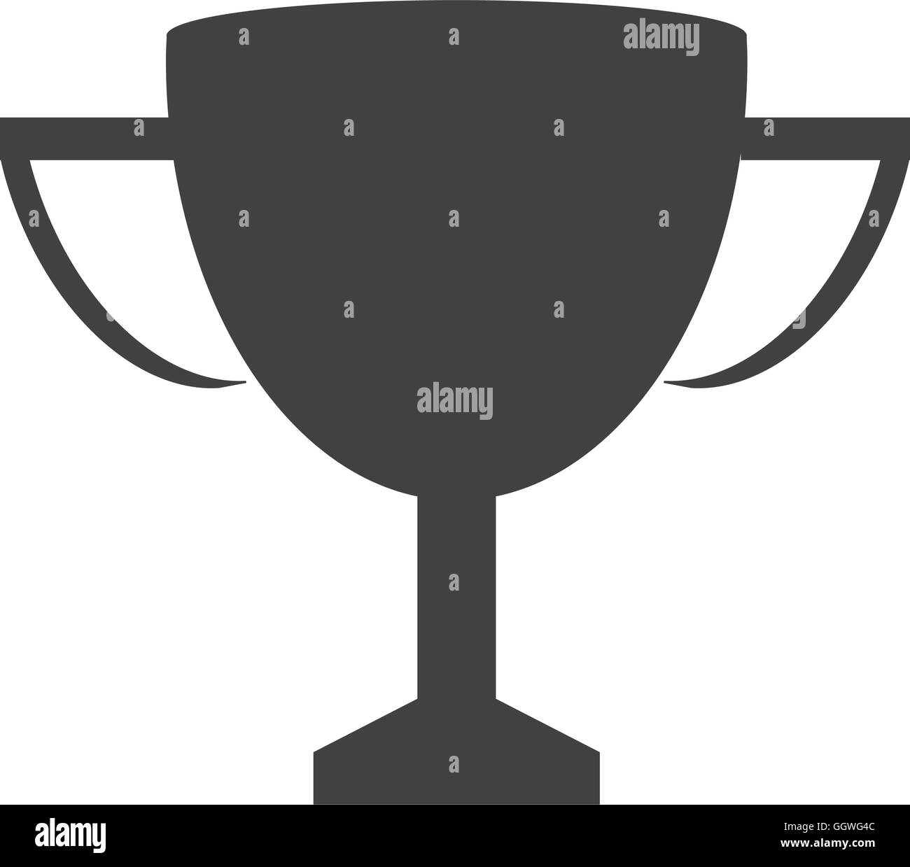 trophy winner competition sport icon. Vector graphic Stock Vector Image ...