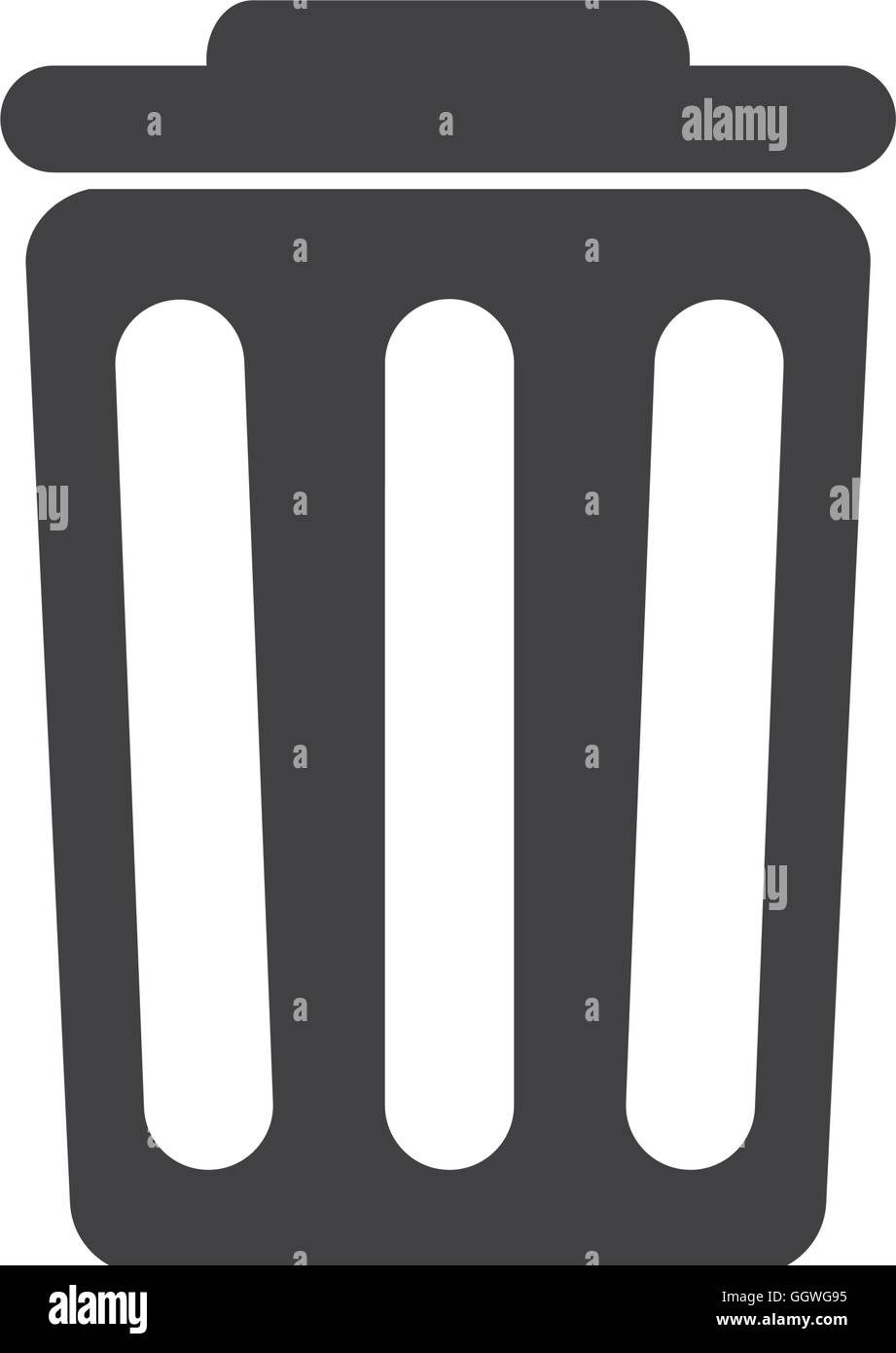 trash recycle ecology save icon. Vector graphic Stock Vector Image ...