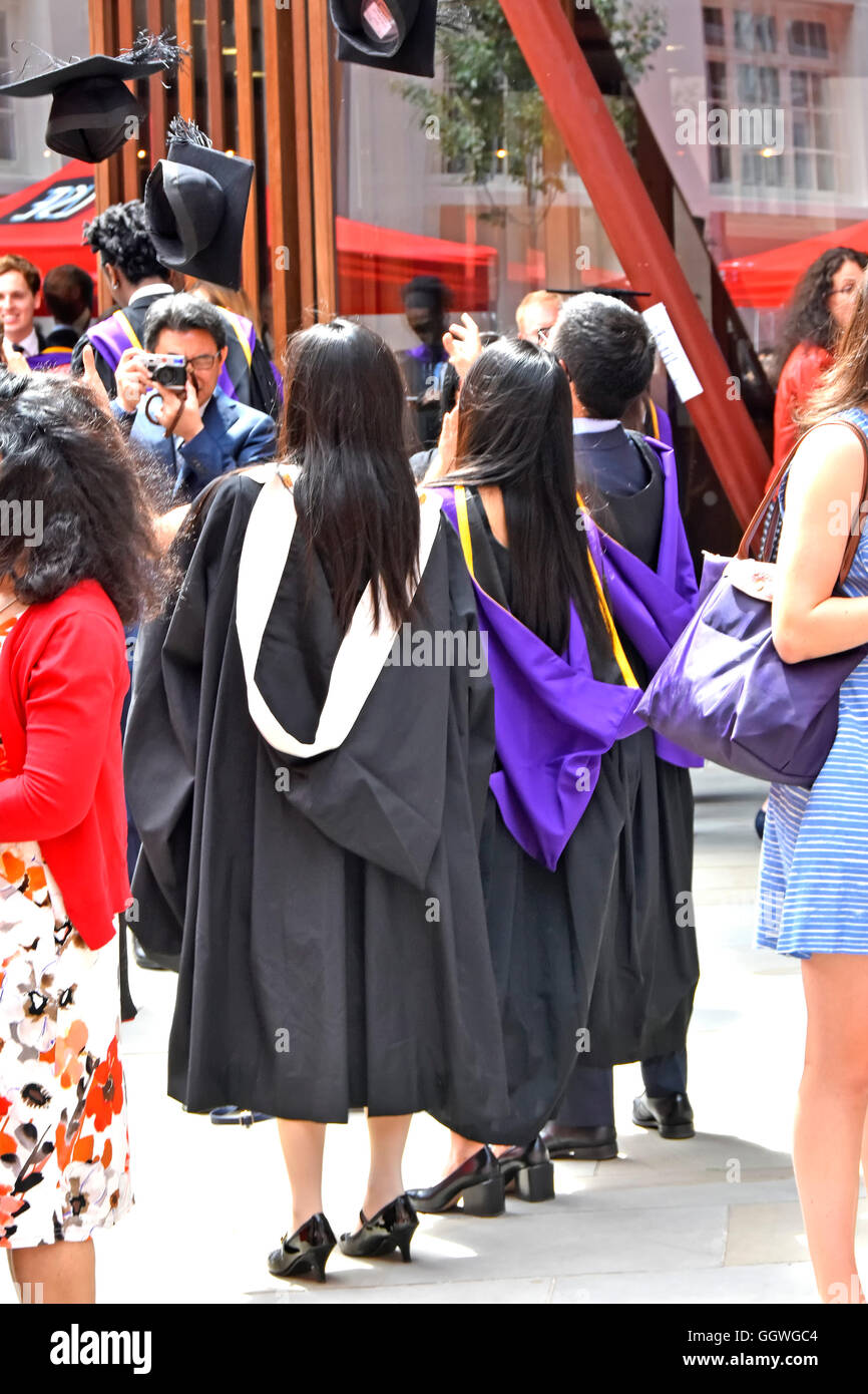 London School of Economics & Political Science students on graduation ...