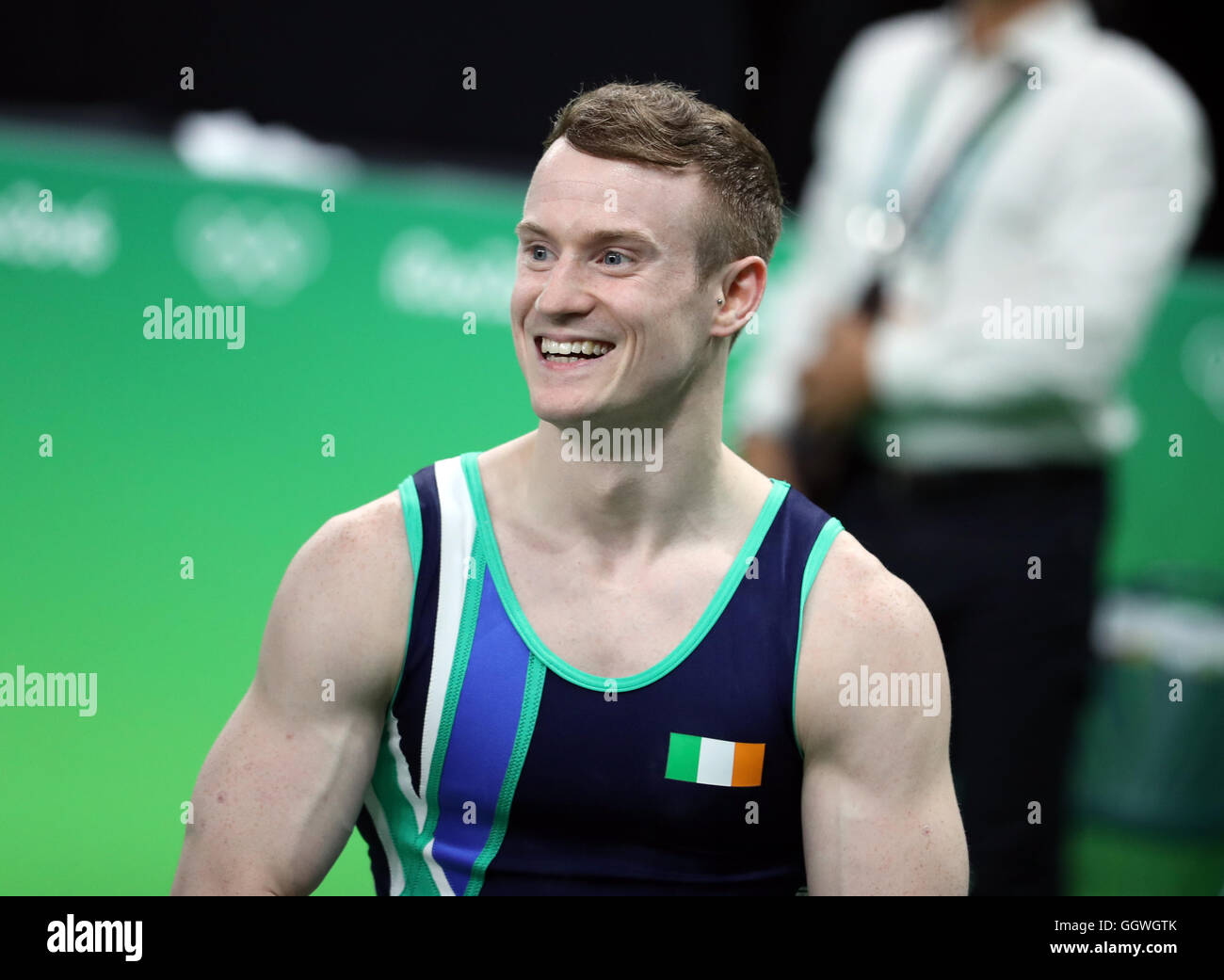 Ireland's Kieran Behan in action during the Men's Artistic Gymnastics ...