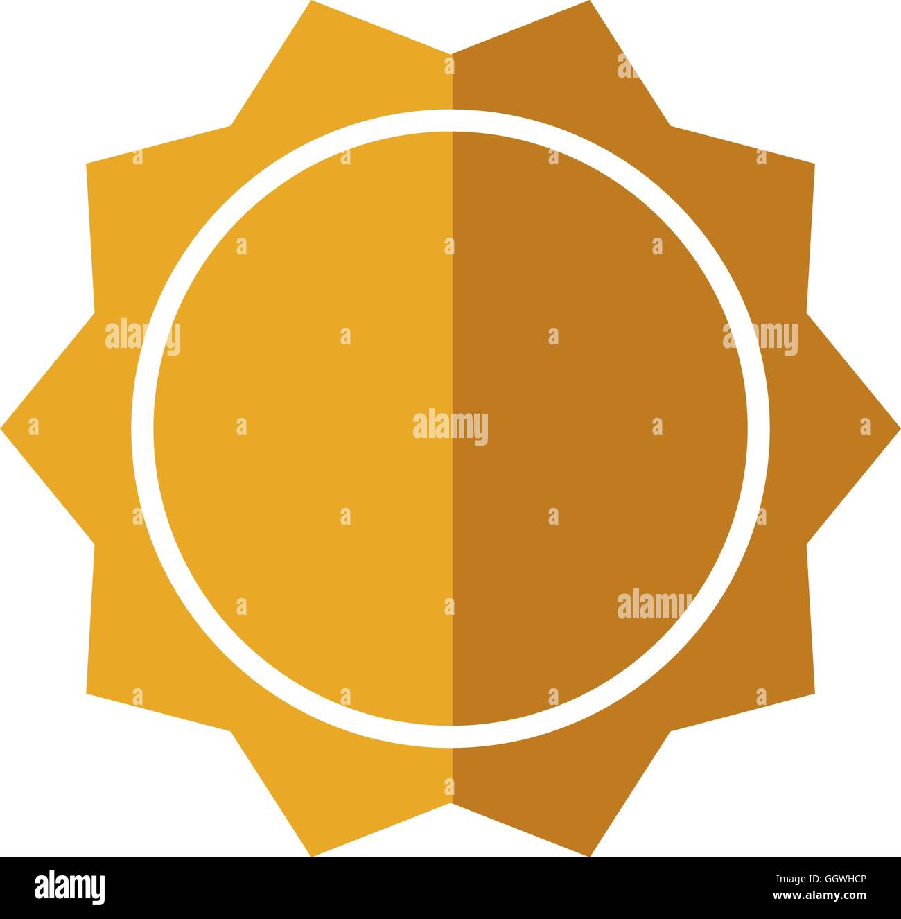 sunny sun abstract sunshine icon. Vector graphic Stock Vector Image ...