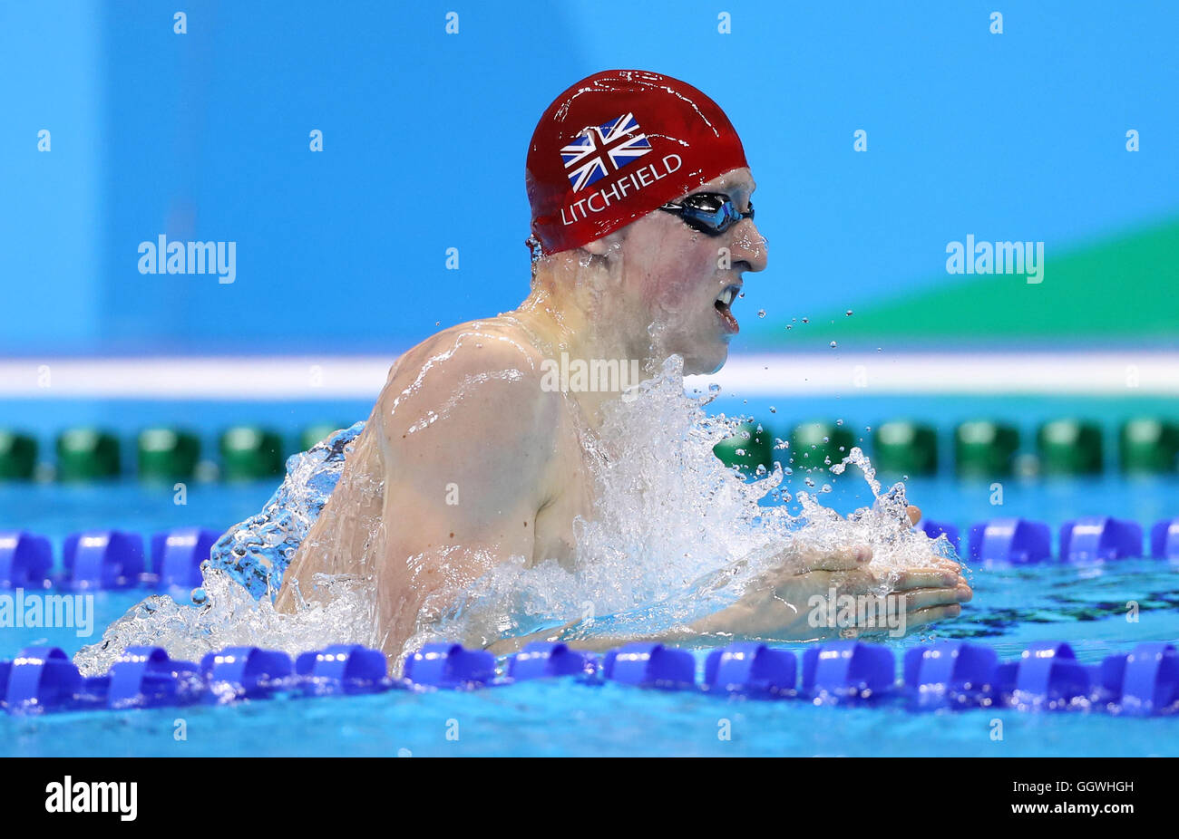 Great Britains Max Litchfield competes in the mens 400m individual ...
