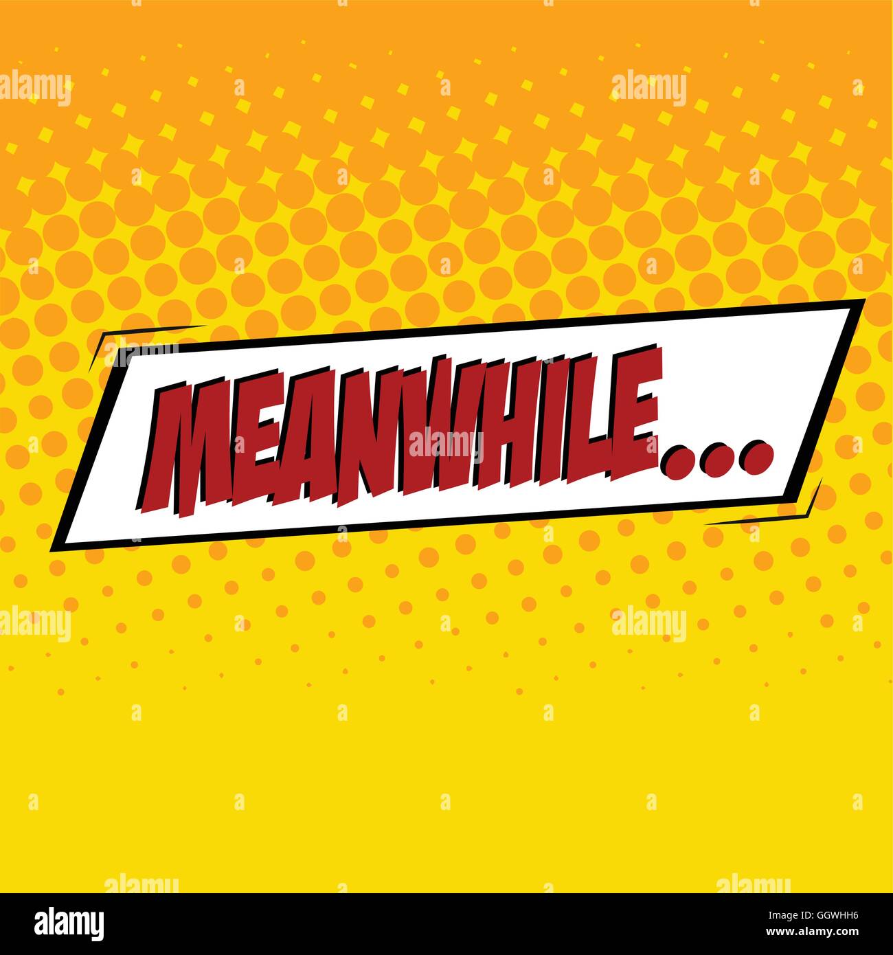 Isolated comic expression, Vector illustration Stock Vector Image & Art ...