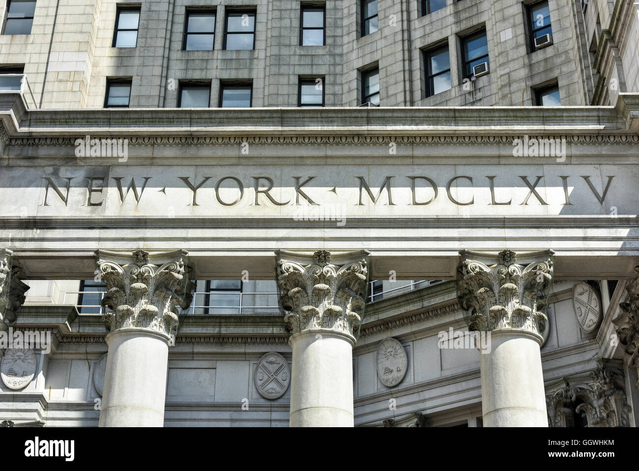 Municipal Building in Manhattan, New York City, is a 40-story building ...