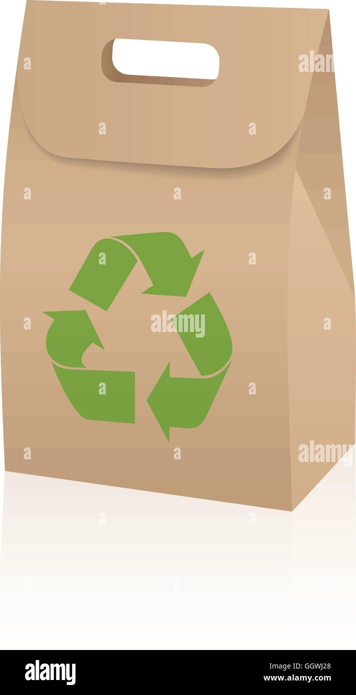 Recycle symbol bag hi-res stock photography and images - Alamy