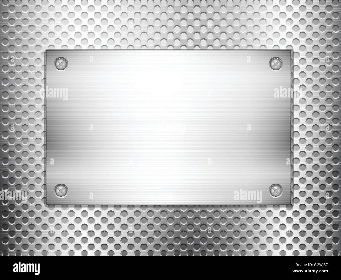 Steel plate Stock Vector Images - Alamy