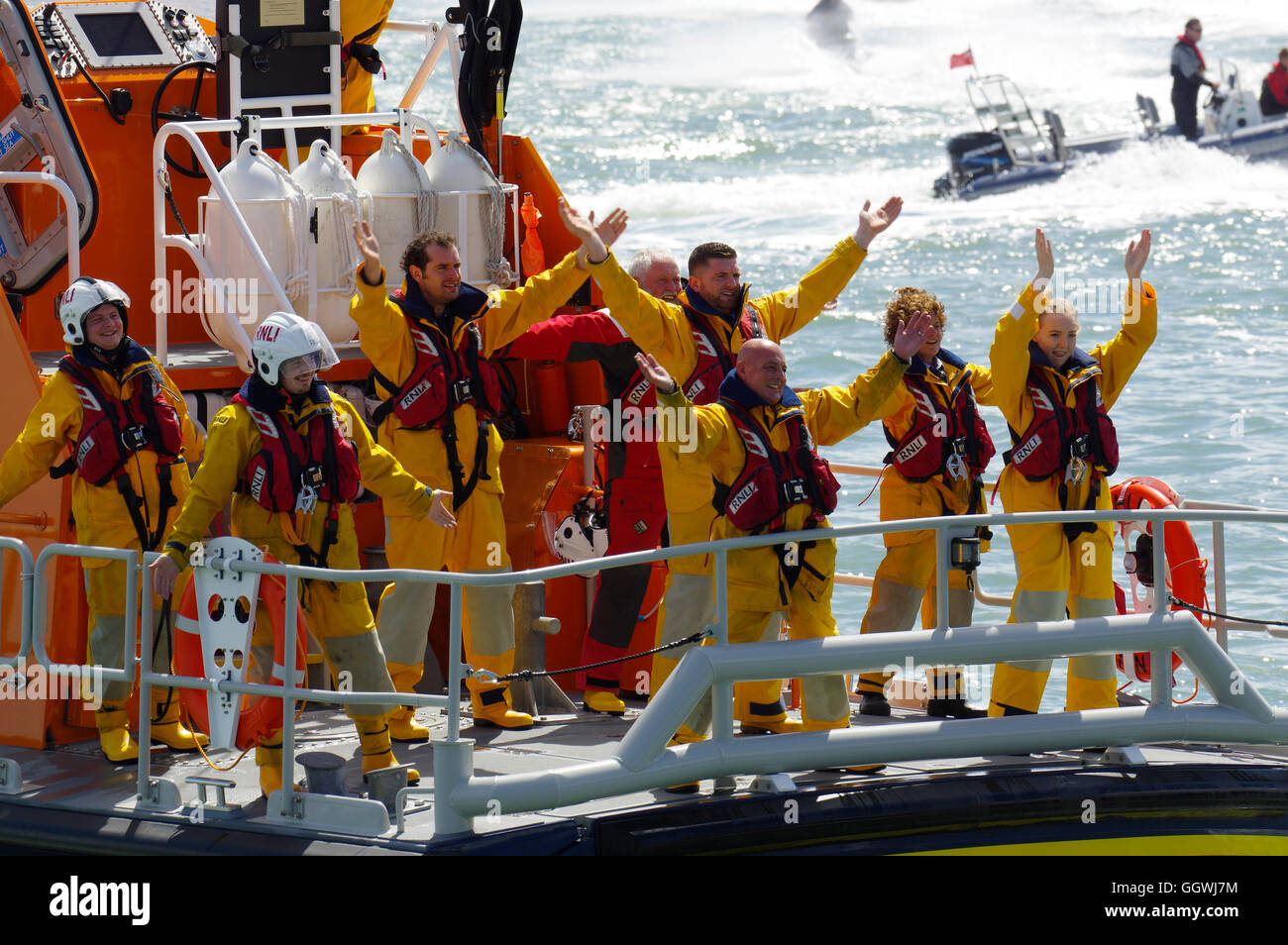Moelfre Lifeboat Day 2016 Stock Photo - Alamy