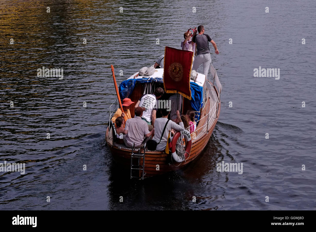 Hare krishna boat hi-res stock photography and images - Alamy