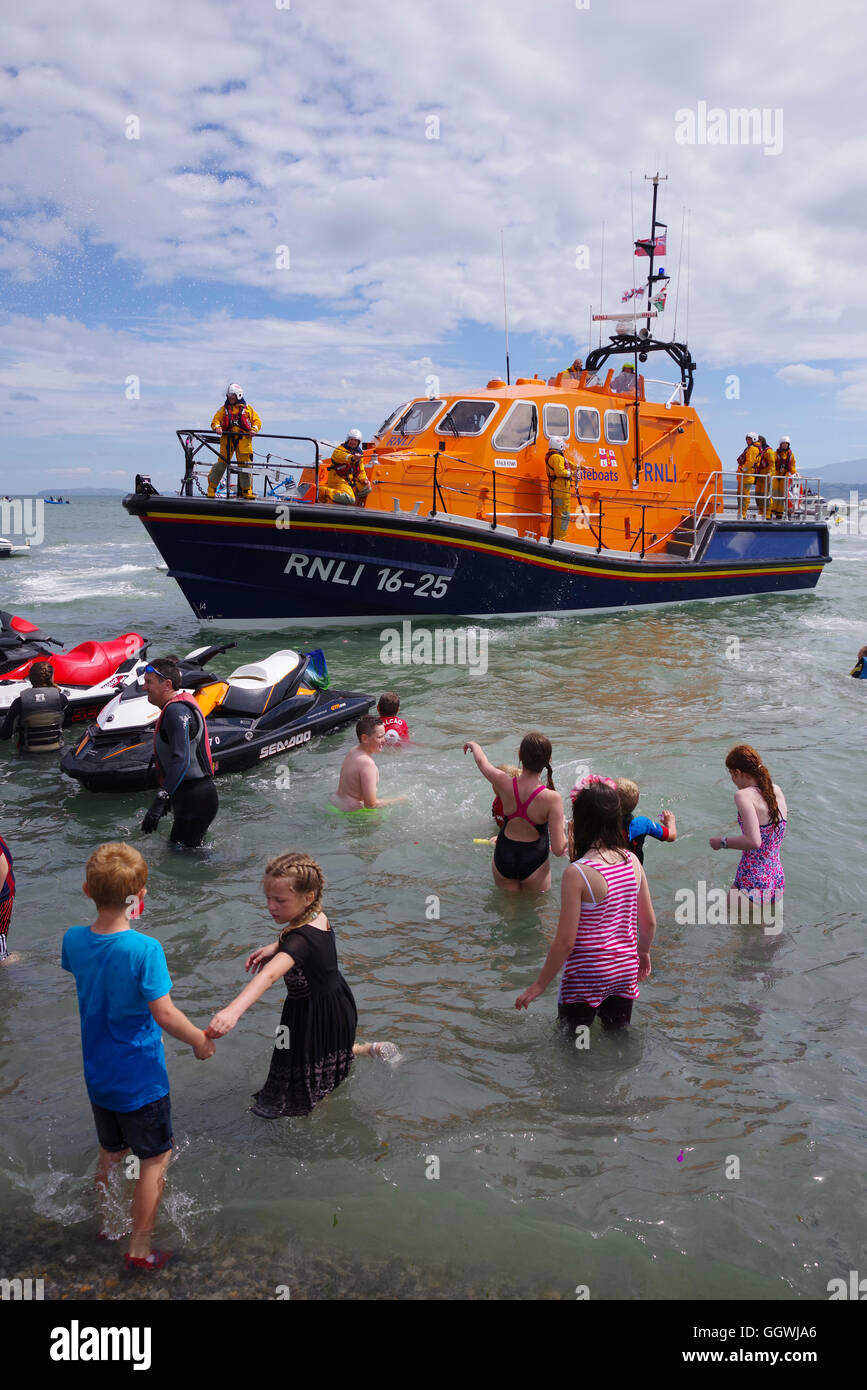 Moelfre Lifeboat Day 2016 Stock Photo - Alamy