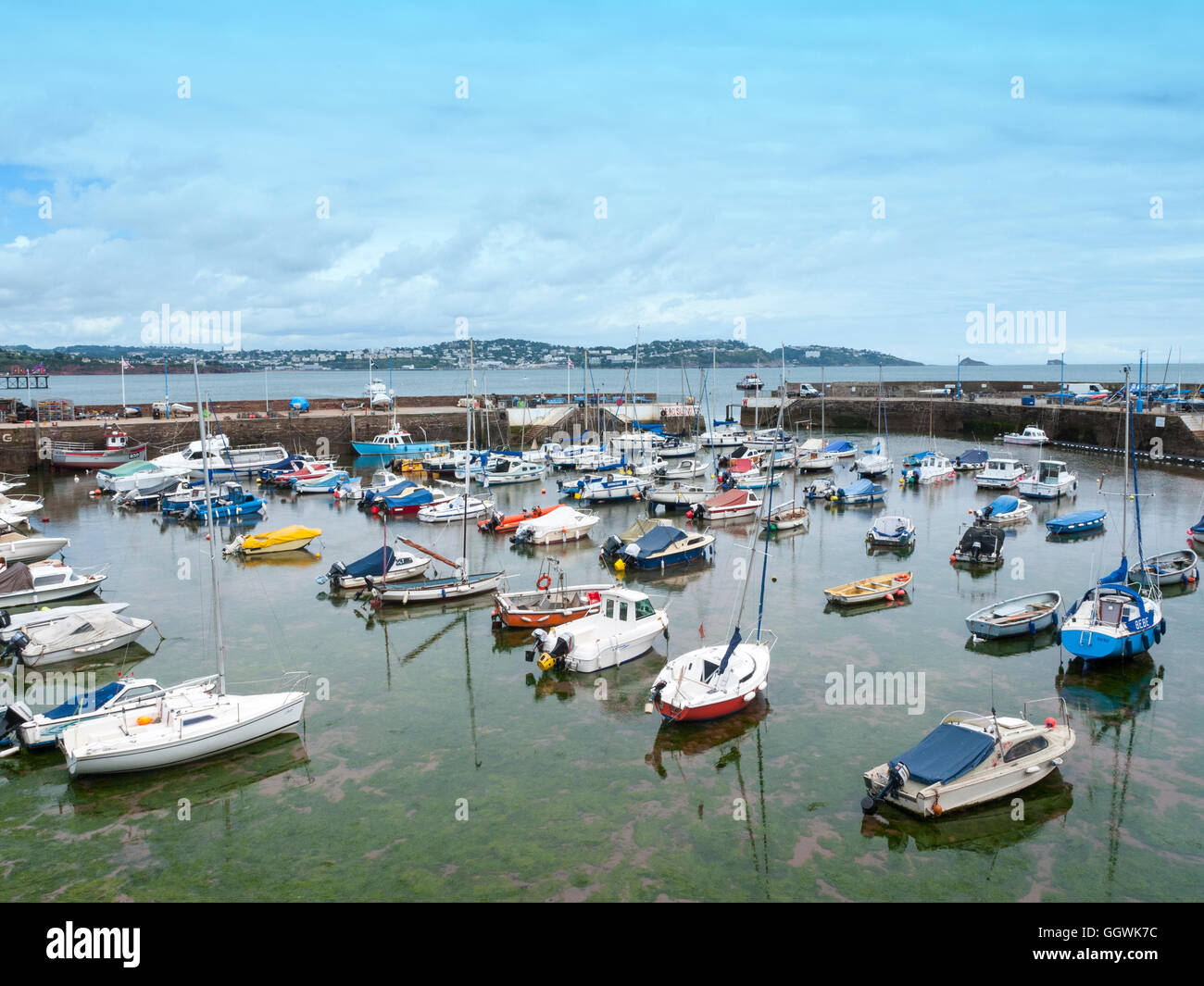 England uk quay quayside coast coastal town english harbours hi-res ...