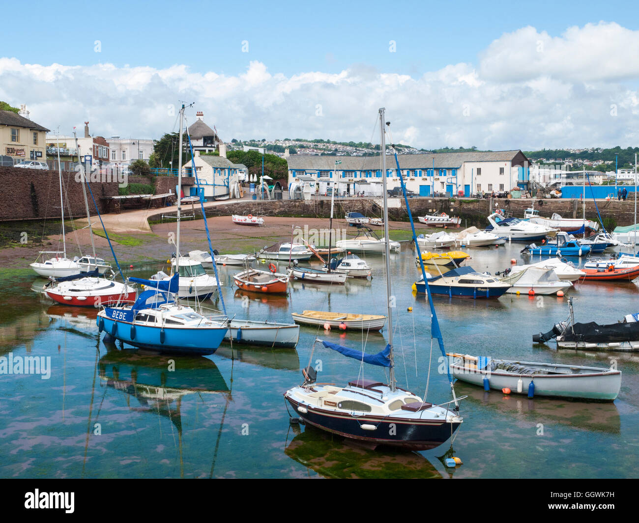 Harbour in Paignton Devon UK Stock Photo - Alamy