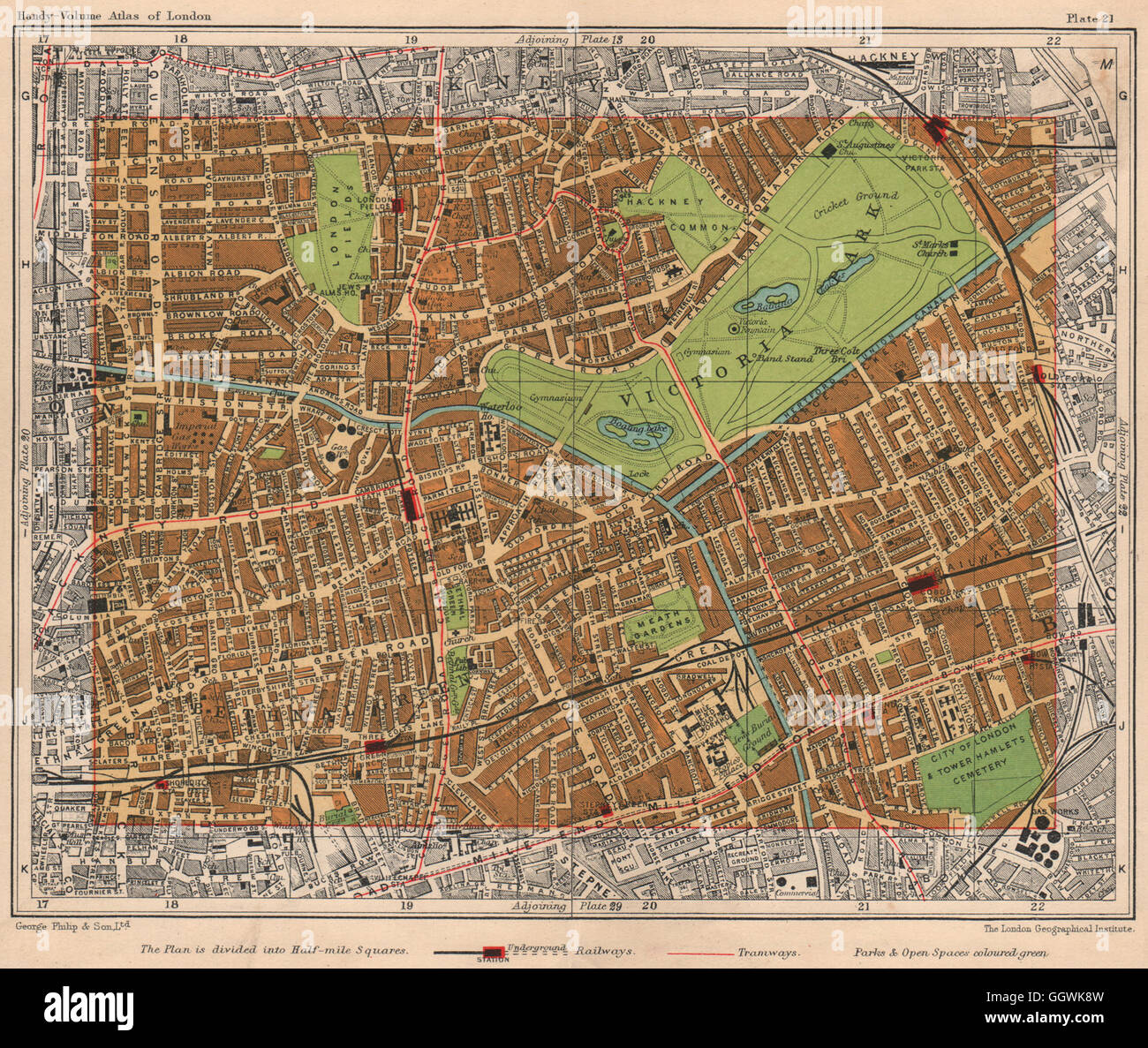 E LONDON. Hackney Bethnal Green Bow Old Ford London Fields Shoreditch ...