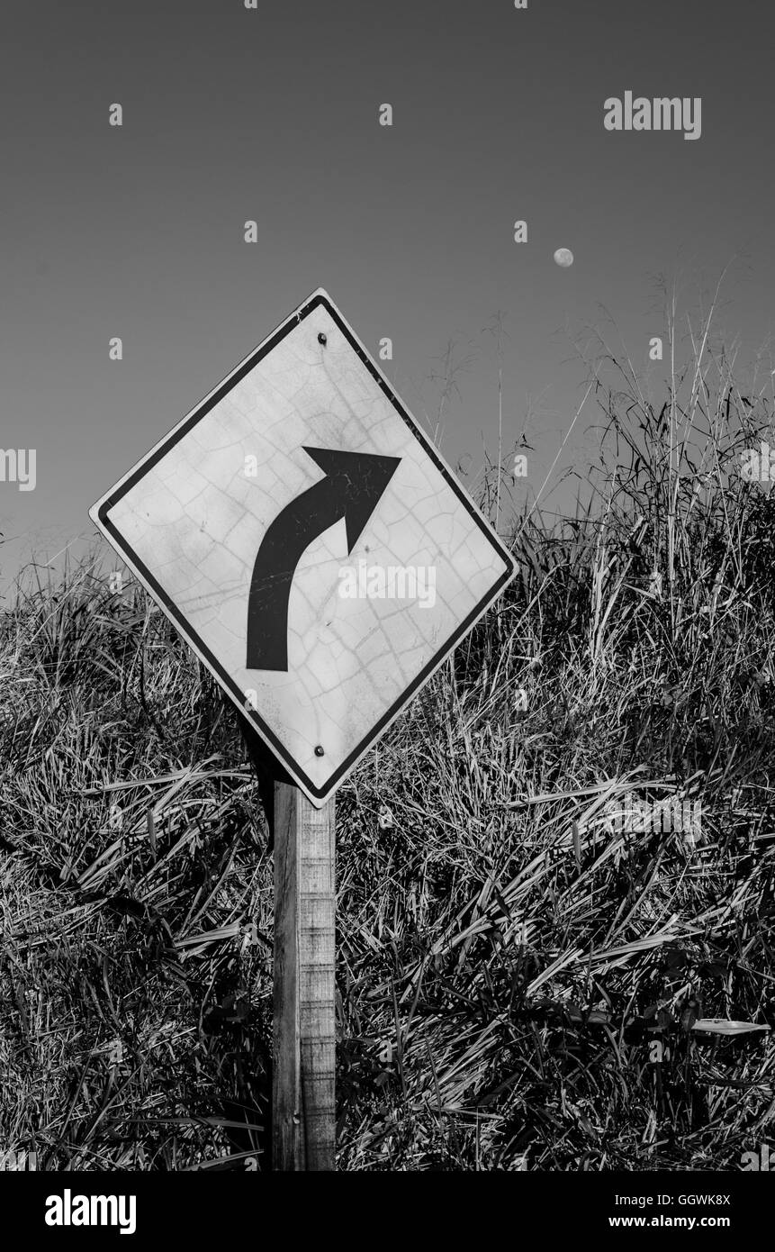 Red road traffic sign Black and White Stock Photos & Images - Alamy