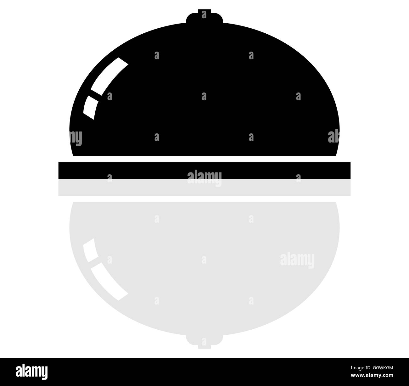 Tray lid icon black hi-res stock photography and images - Alamy