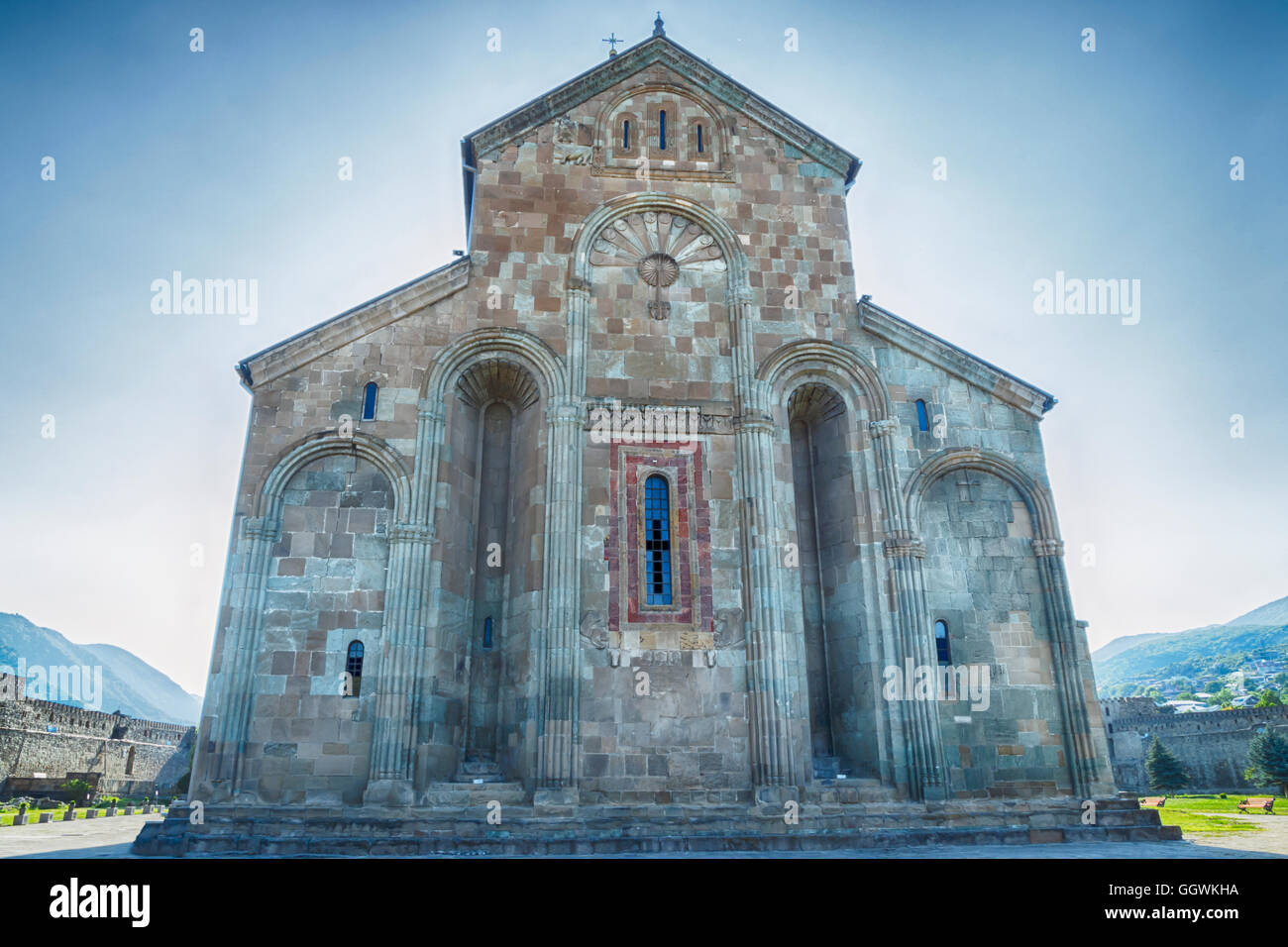 Svetitskhoveli cathedral in mtskheta old hi-res stock photography and ...