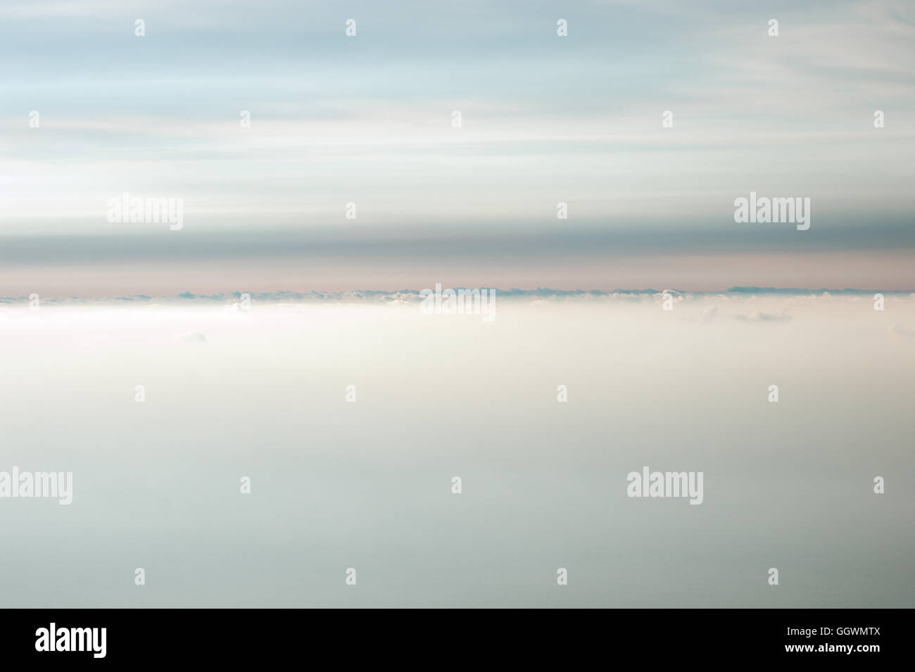 Cloudy Sky background beautiful scenery with natural soft colors Aerial ...