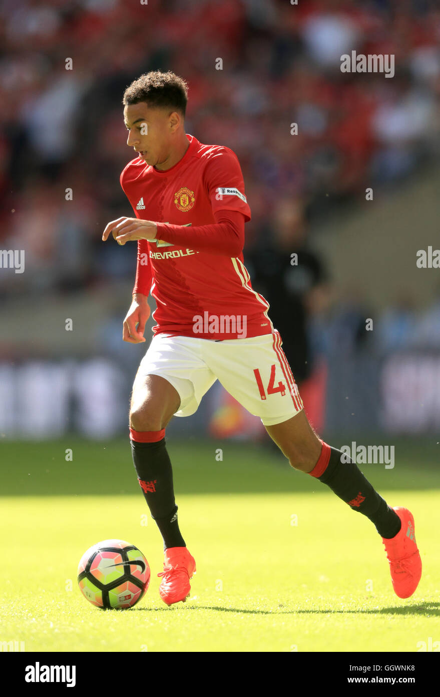 Manchester United's Jesse Lingard during the Community Shield match at ...
