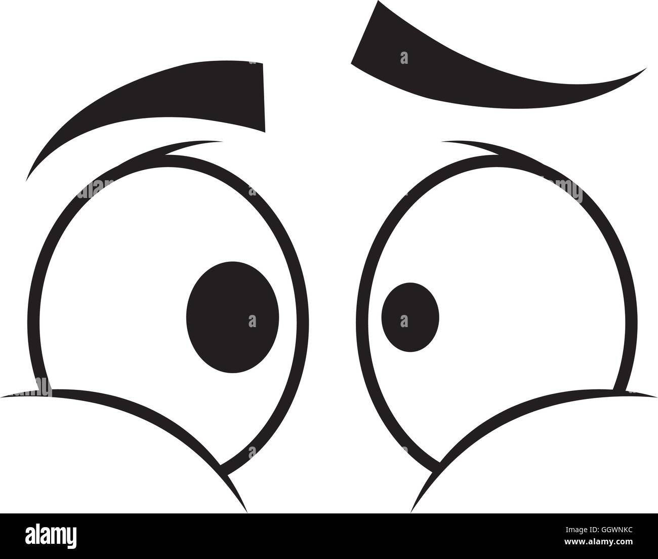 eye crazy look vision optical icon. Vector graphic Stock Vector Image ...