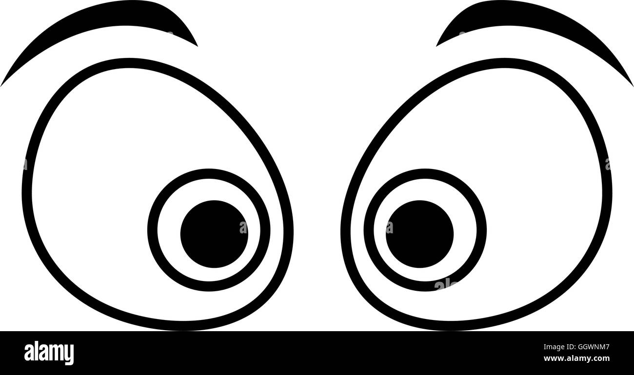 eye crazy look vision optical icon. Vector graphic Stock Vector Image ...