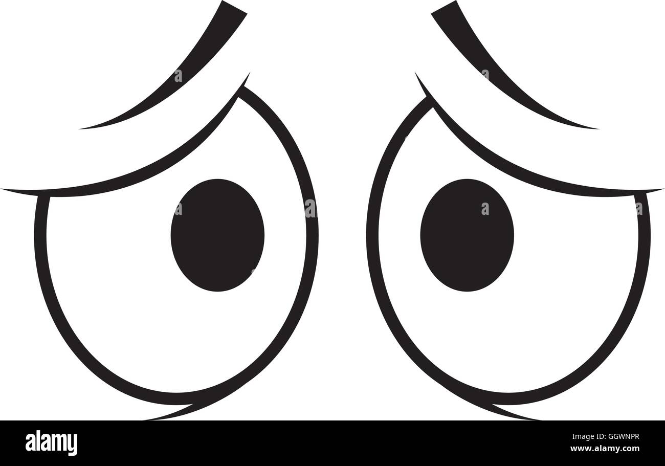 eye sad look vision optical icon. Vector graphic Stock Vector Image ...