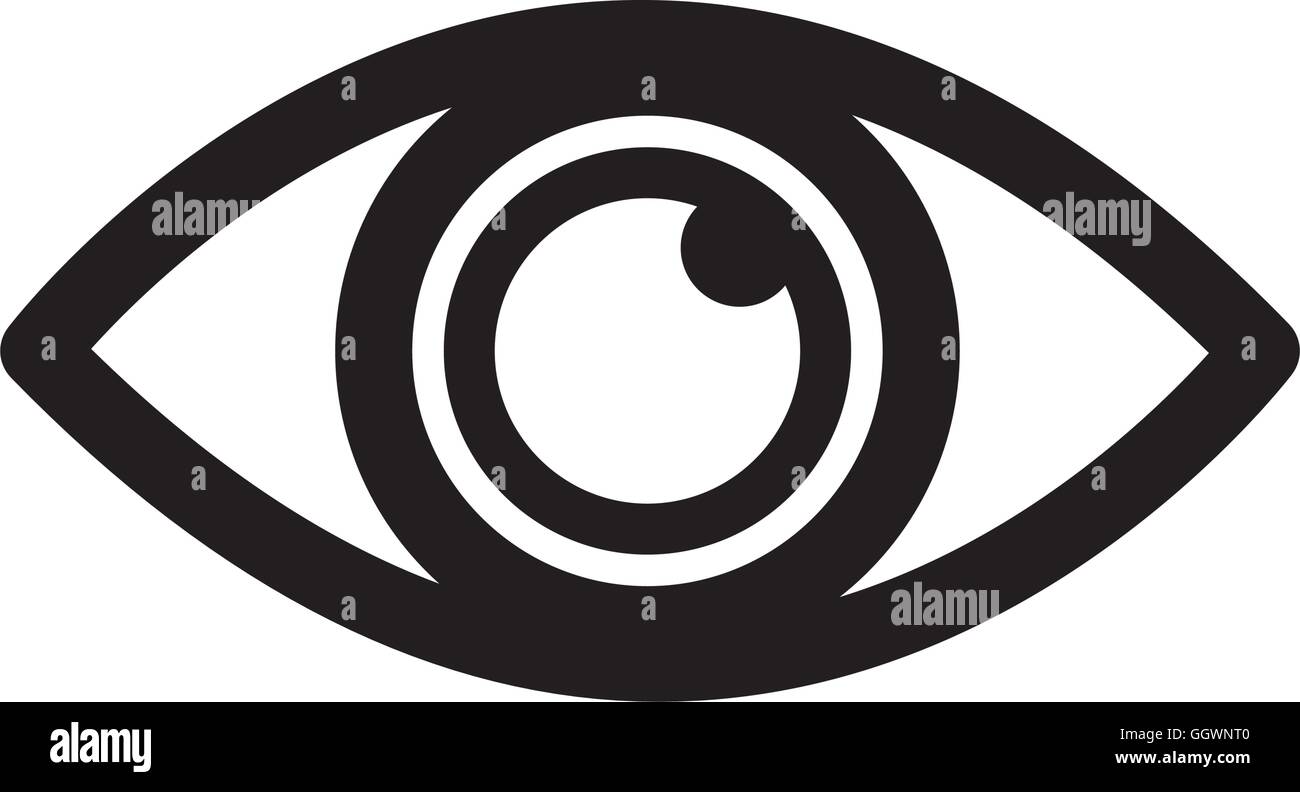 eye look vision optcal icon. Vector graphic Stock Vector Image & Art ...