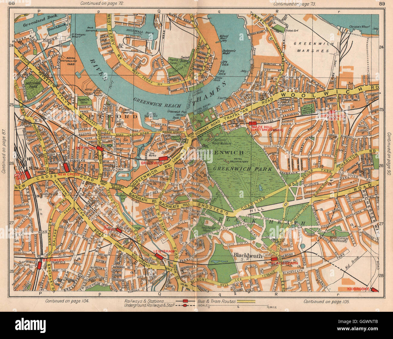 SE LONDON. Blackheath Greenwich Deptford New Cross Millwall Blackheath ...