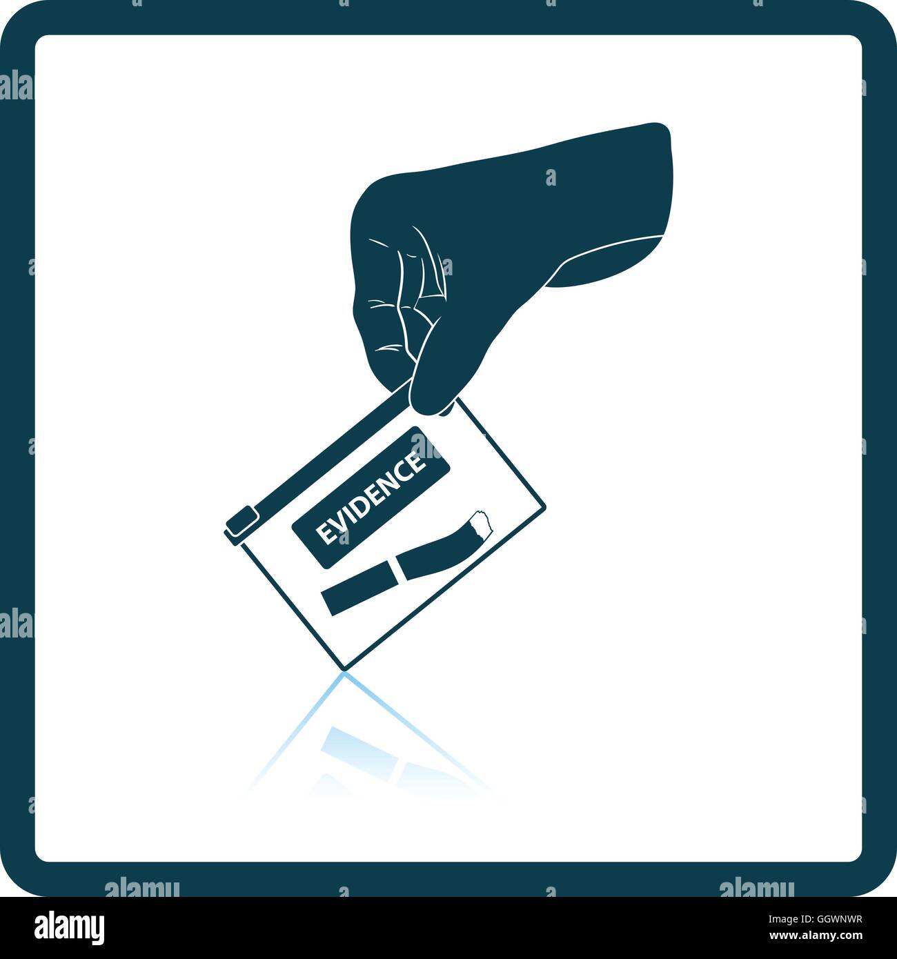 Hand cigarette shadow Stock Vector Images - Alamy