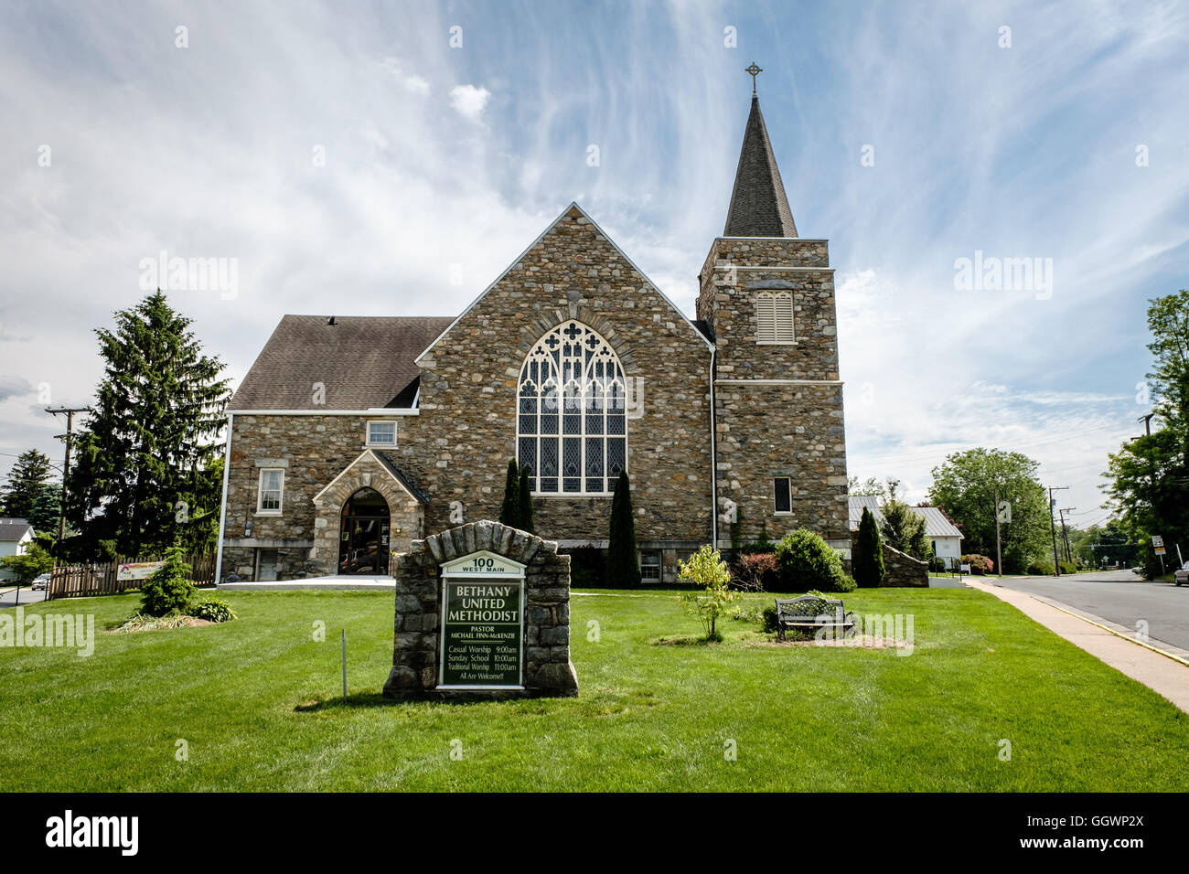 Bethany united methodist church hi-res stock photography and images - Alamy