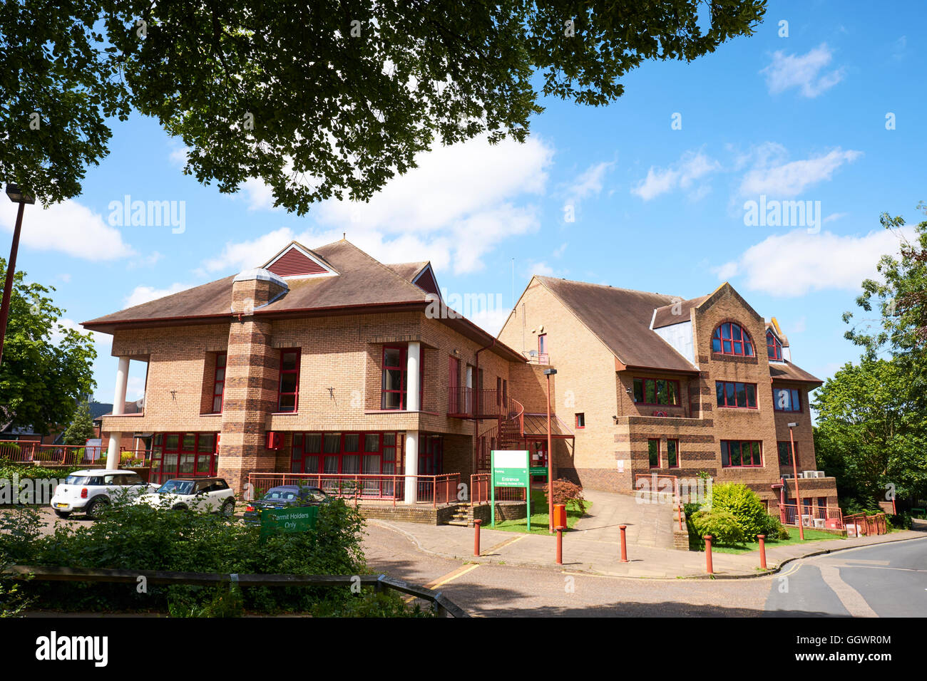 District Council Offices Lodge Road Daventry Northamptonshire UK Stock ...