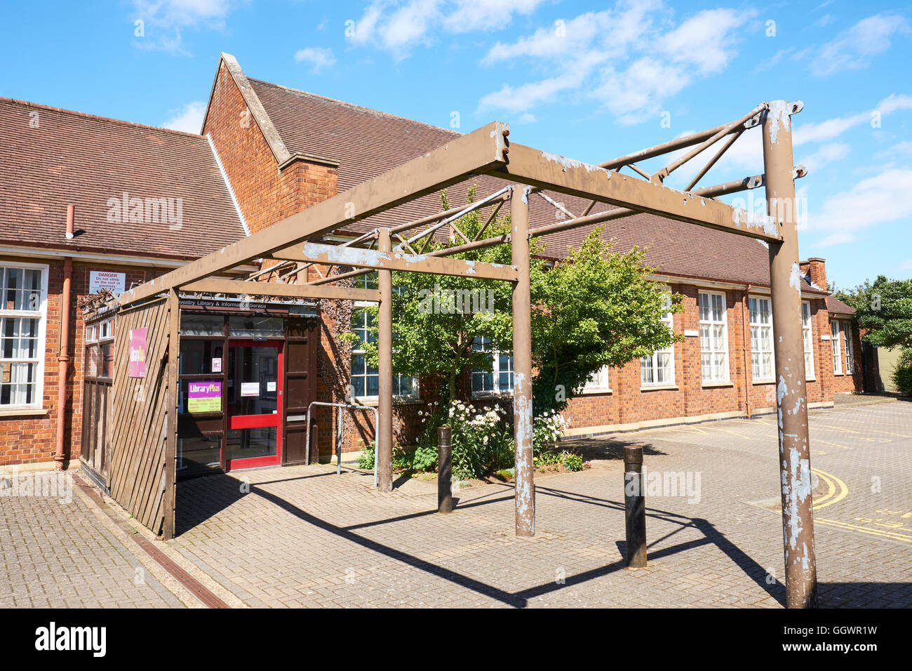 Public Library North Street Daventry Northamptonshire UK Stock Photo ...