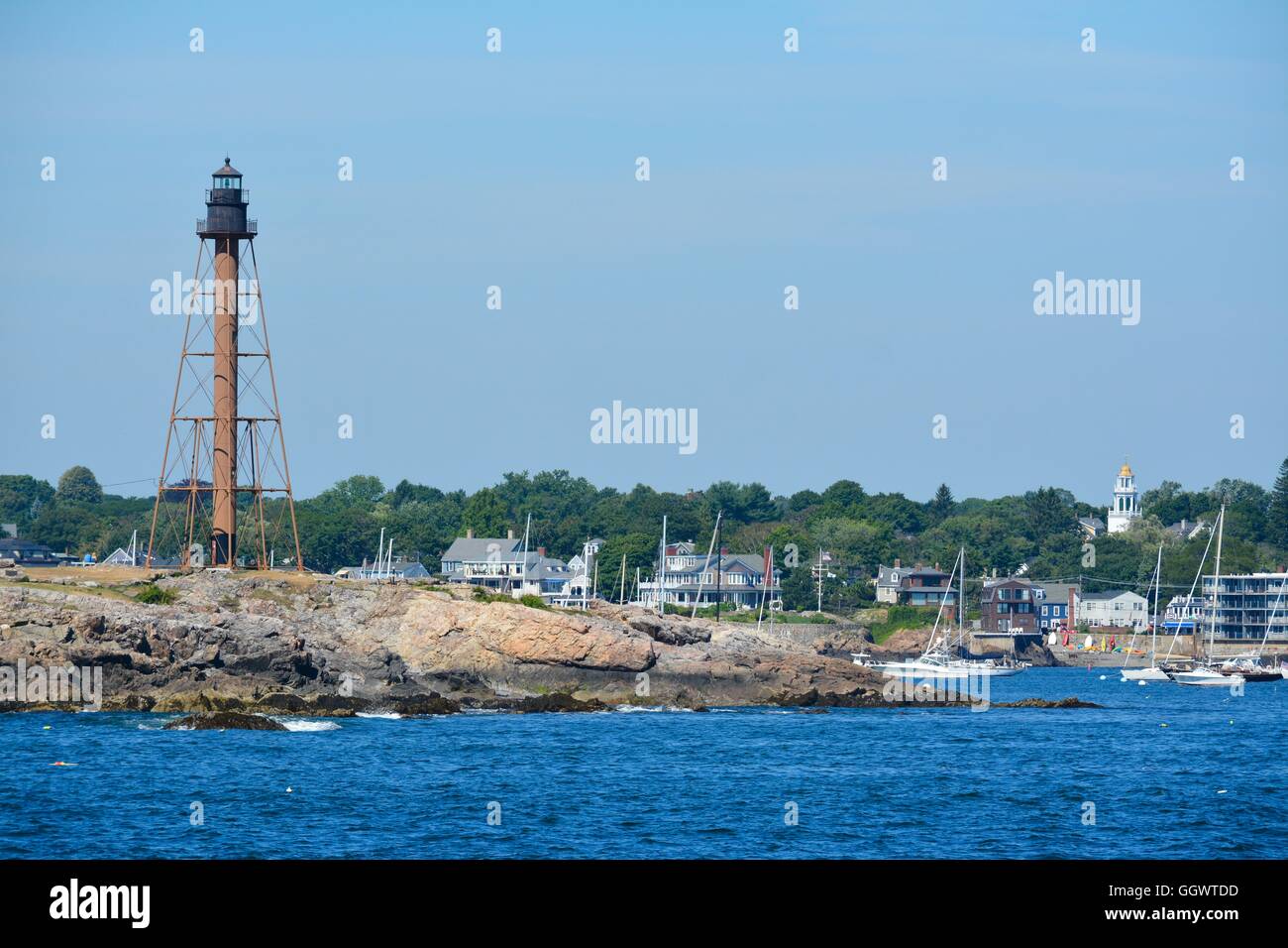 Marblehead massachusetts lighthouse hi-res stock photography and images ...
