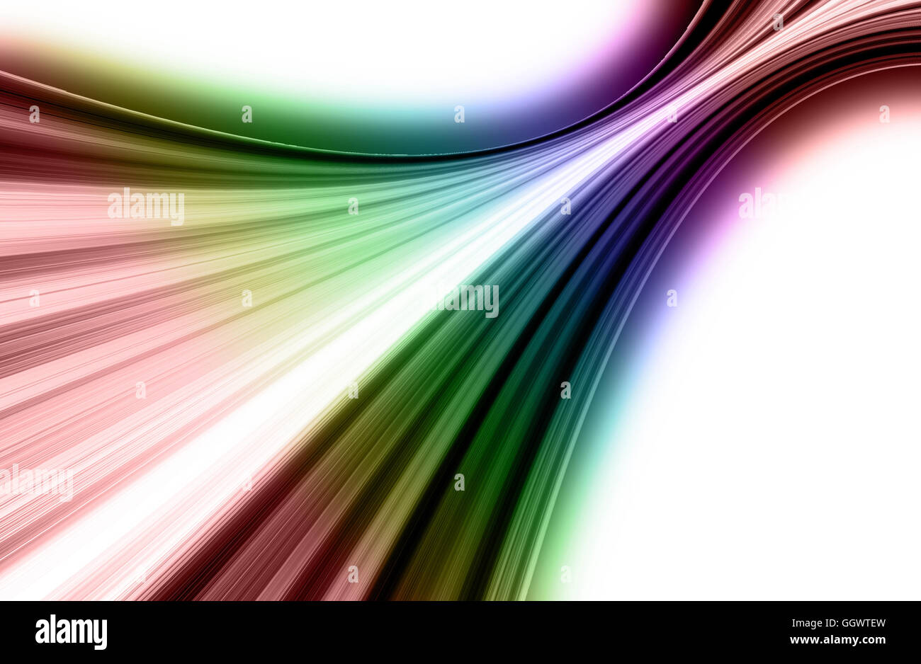 abstract multicolor background and digital wave with motion blur Stock ...