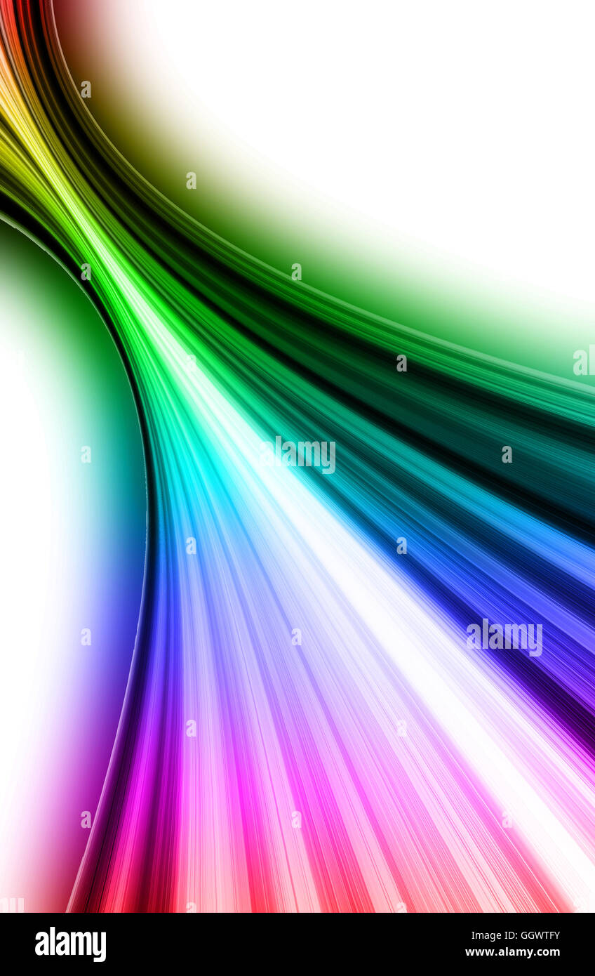 abstract multicolor background and digital wave with motion blur Stock ...