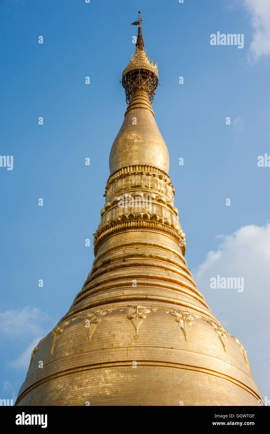 Buddhist Golden Stupa Stock Photo - Alamy