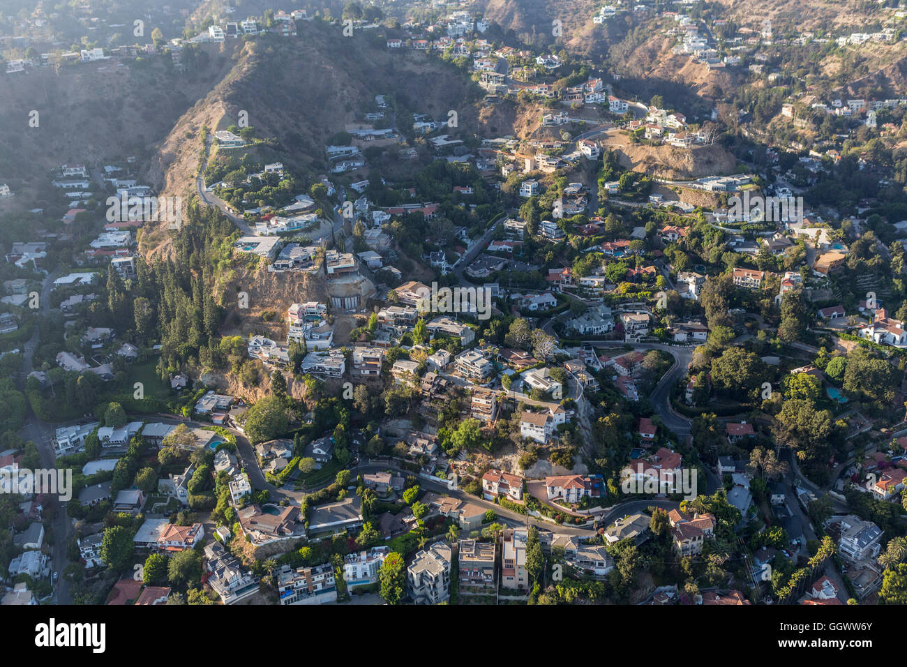 Hillside aerial hi-res stock photography and images - Alamy